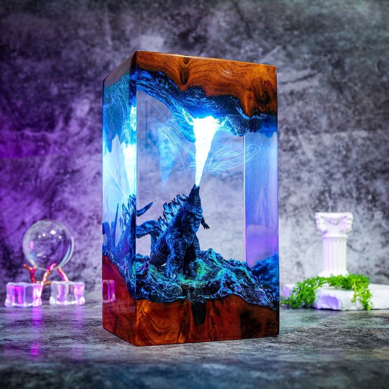GODZILLA Monster Epoxy Night Light – Laxy Art